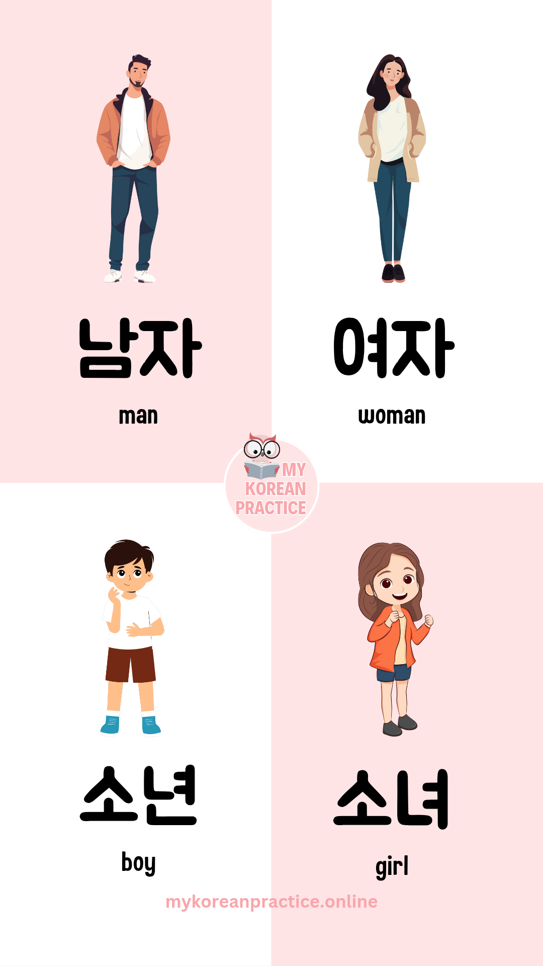 Korean Vocabulary with Pictures - My Korean Practice
